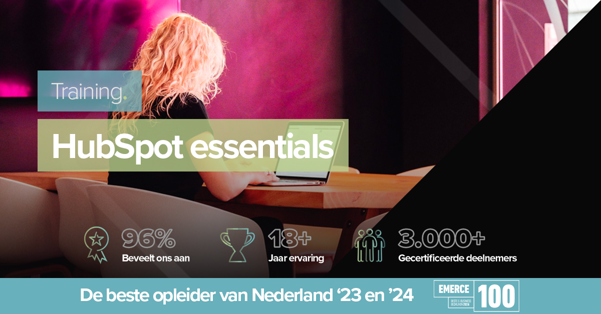 Maatwerk training HubSpot essentials