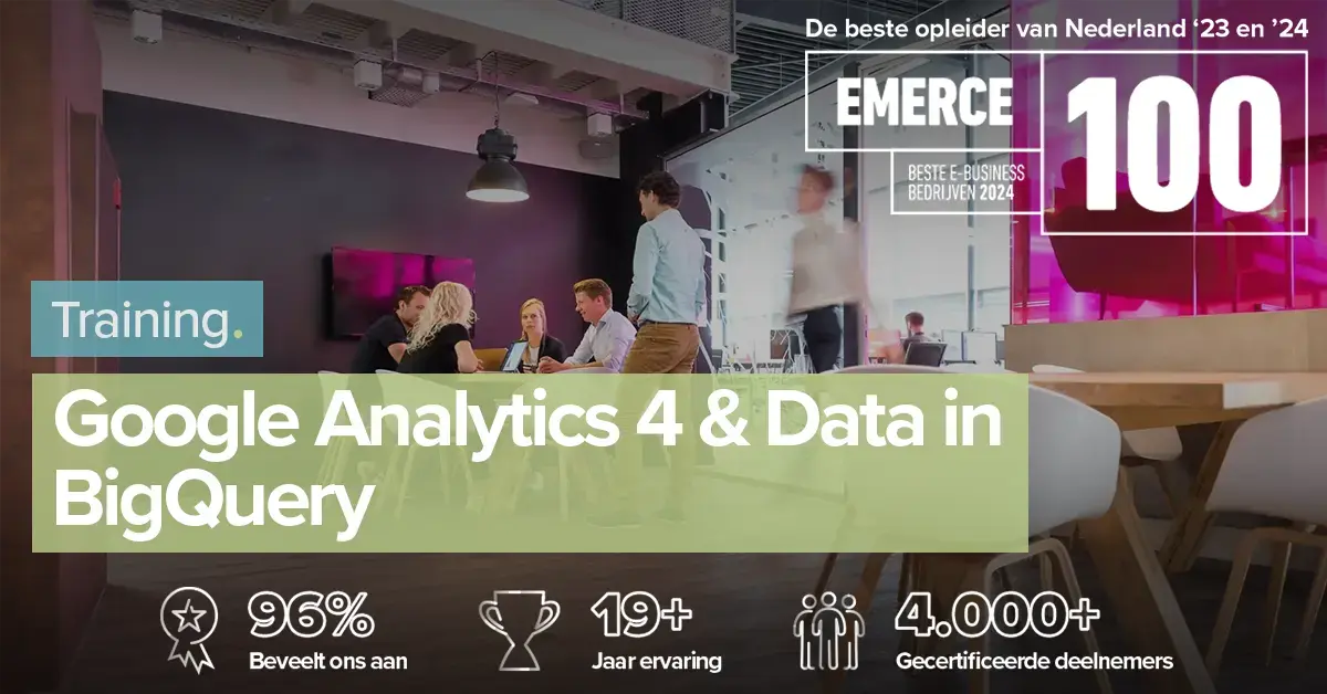 Training: Google Analytics 4 | data in BigQuery